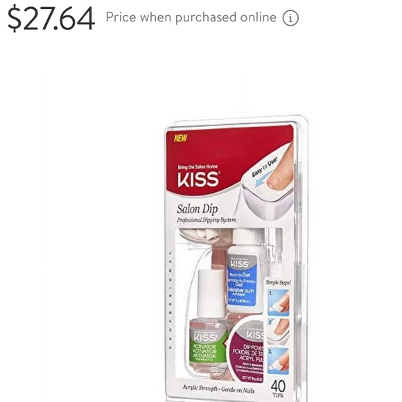 Kiss | Makeup | Kiss Salon Dip Professional Dipping System Nail Kit | Poshmark